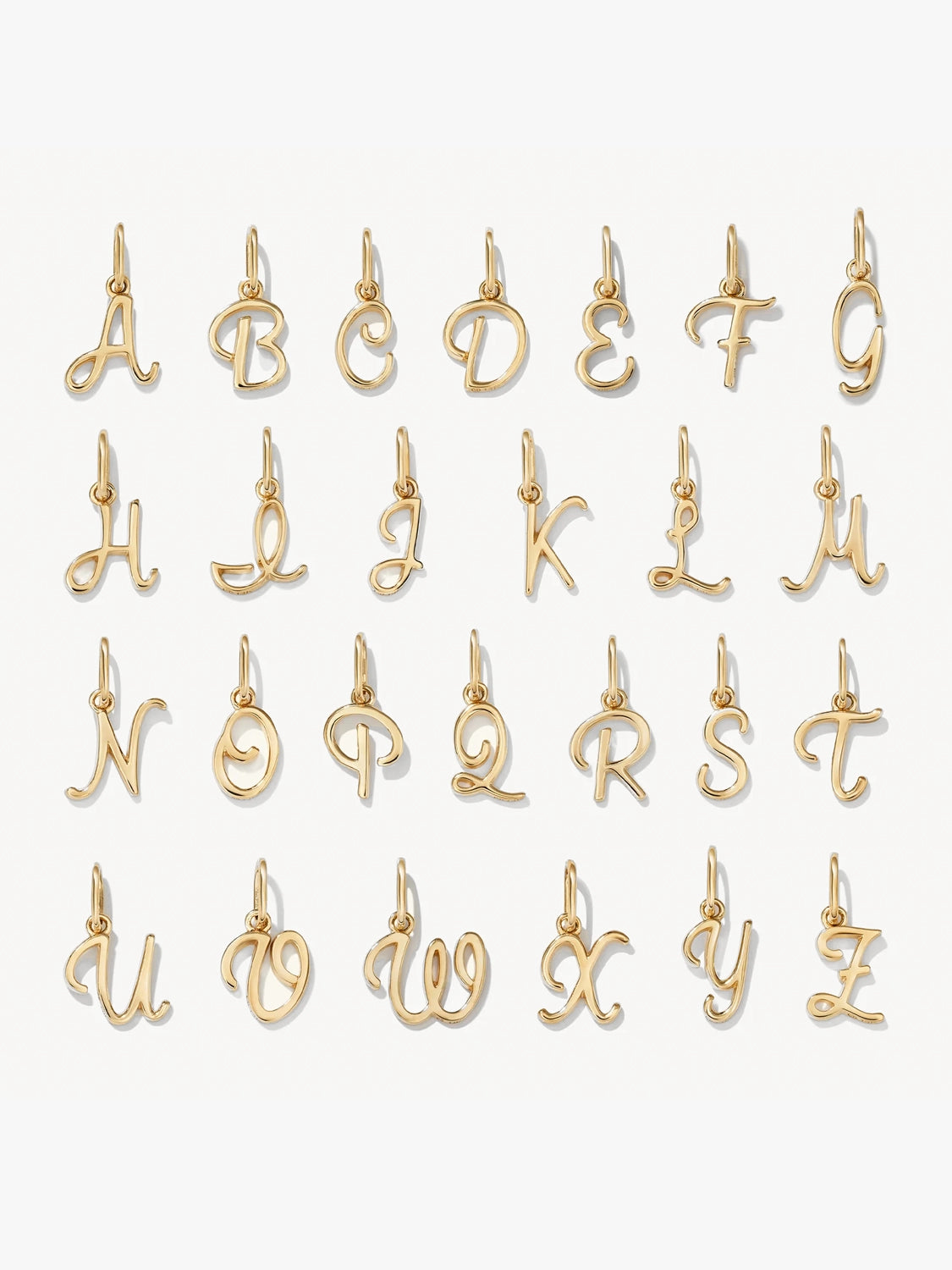 Cursive Letter Necklace Bundle – OOTDY