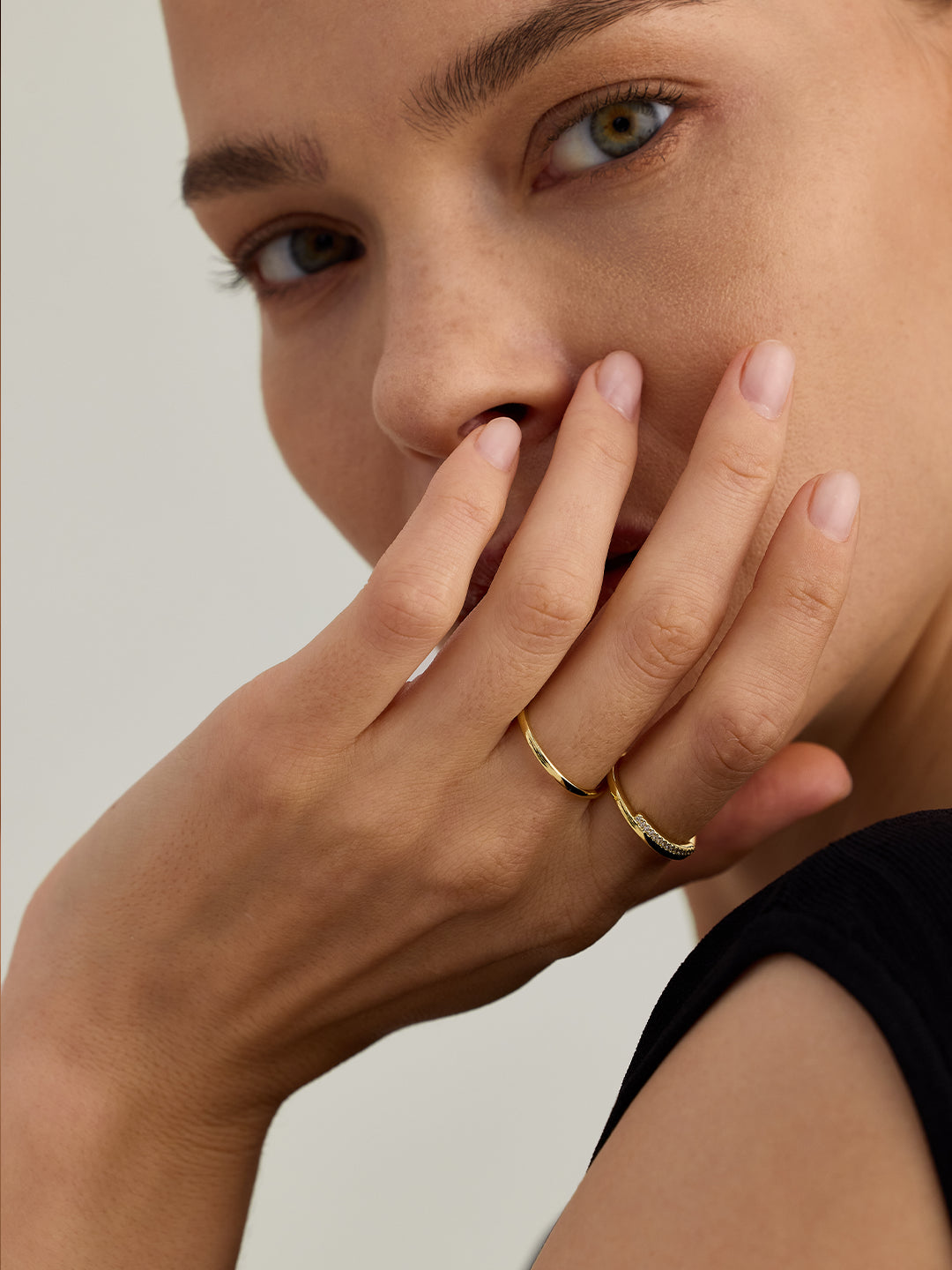 Pave Bar Stacker Ring – OOTDY