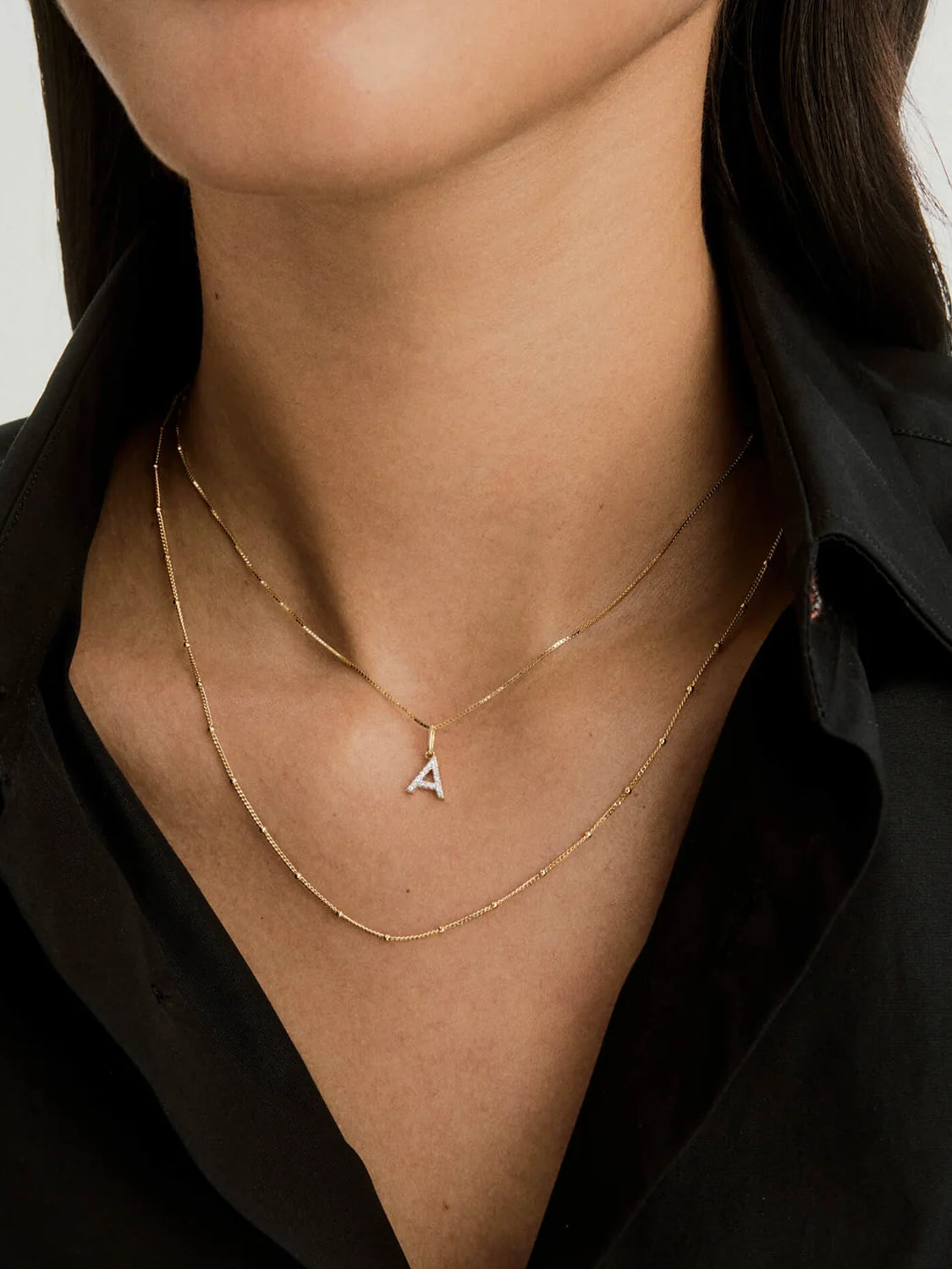 Diamond Initial Charm – OOTDY