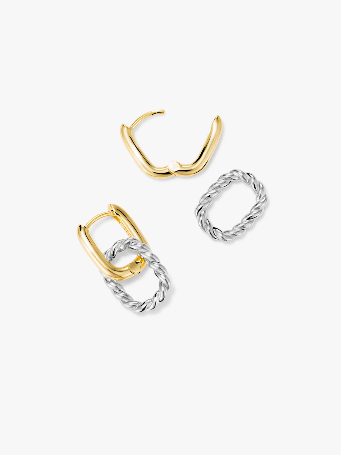 Mixed Oval Interlock Drops – OOTDY