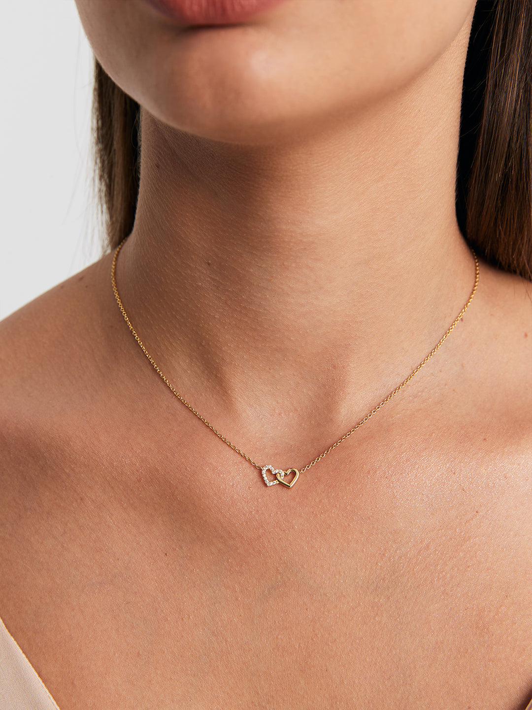 Heart Linked Necklace – OOTDY